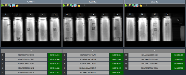 차량용 배터리 DataMatrix Code Reading 검사 비전 시스템 > MACHINE VISION SOLUTION | KPINT